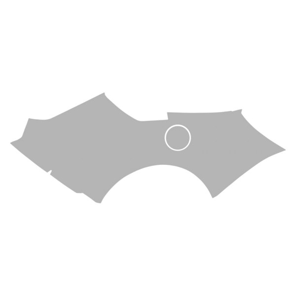 Vicrez® vpp10593 - Paint PPF Pre-Cut Full Rear Passenger Side Quarter ...