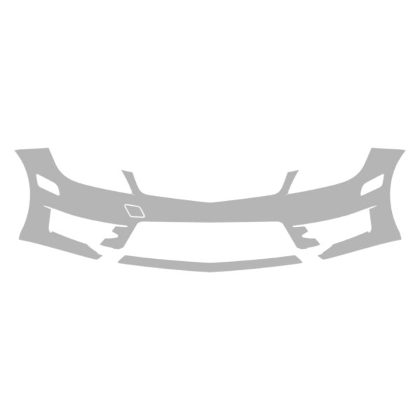 Vicrez® vpp12158 - Paint PPF Pre-Cut Front Bumper Kit Protection