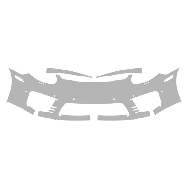 Vicrez® vpp13940 - Paint PPF Pre-Cut Front Bumper Sensors Protection