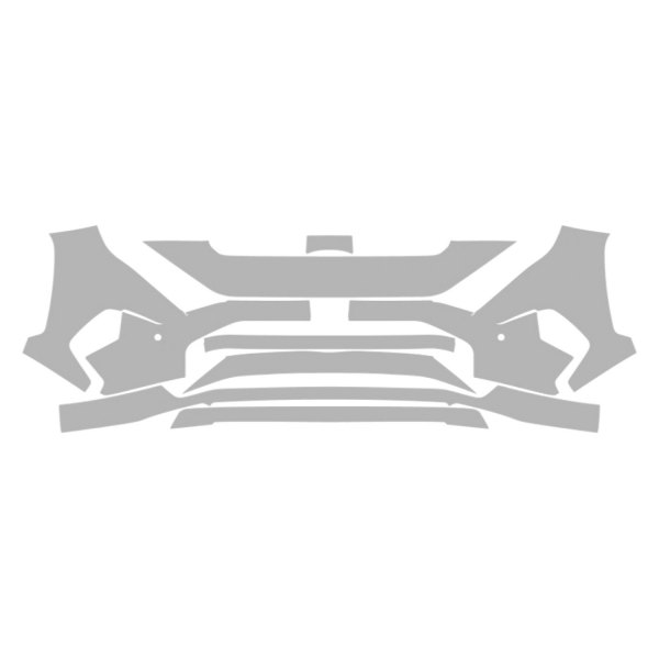 Vicrez® vpp14872 - Paint PPF Pre-Cut Front Bumper Sensors Protection