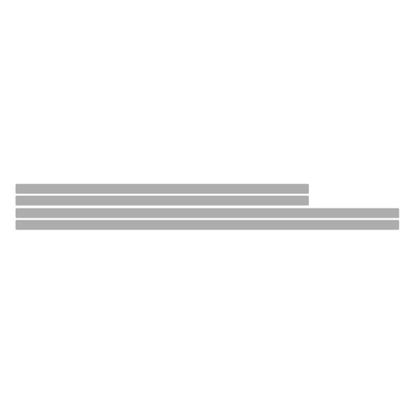 Vicrez® vpp20252 - Paint PPF Pre-Cut Door Edge Guards Kit Protection