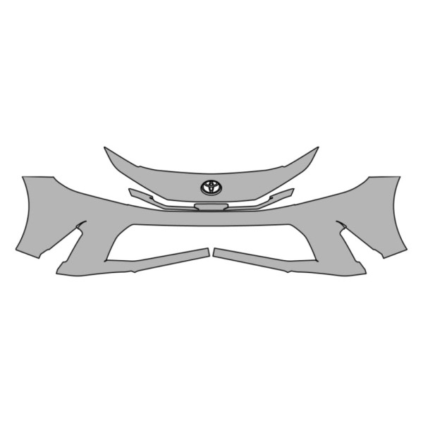 Vicrez® vpp48788 - Paint PPF Pre-Cut Front Bumper Kit Protection