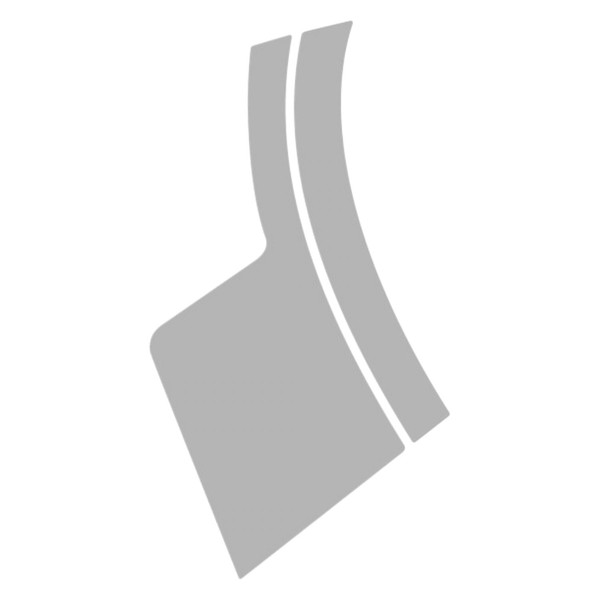 Vicrez® vpp8076 - Paint PPF Pre-Cut Rear Passenger Side Wheel Splash ...