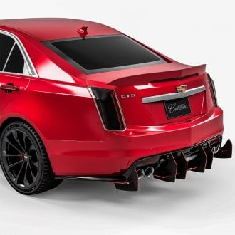 2019 Cadillac CTS Custom Rear Diffusers | CARiD