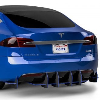 2022 Tesla Model S Custom Rear Diffusers | CARiD