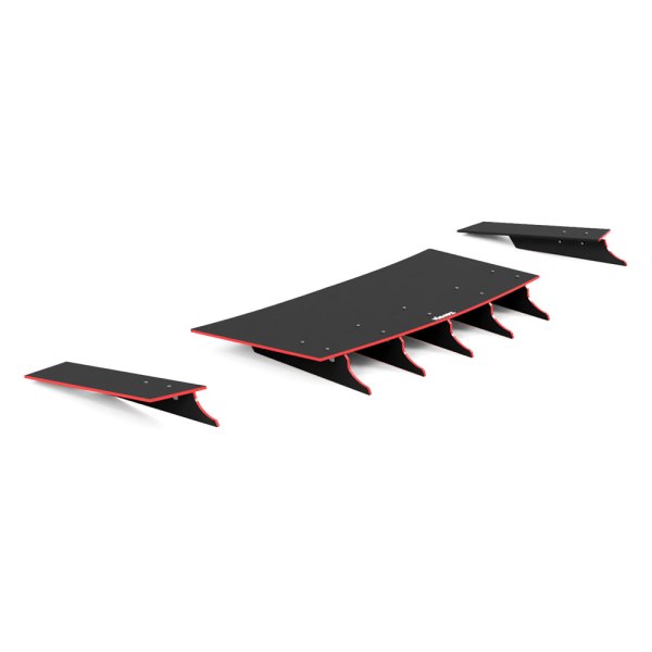 Vicrez® vz111551-DC - Zonari VR5 Style Dry Carbon Fiber Rear Diffuser
