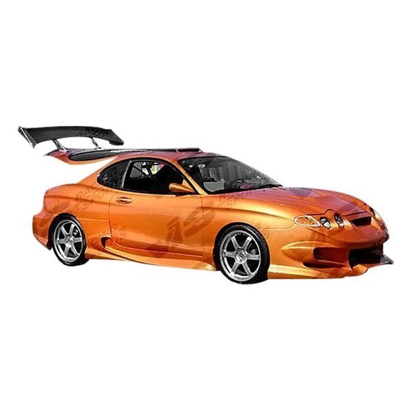 VIS Racing® - Hyundai Tiburon 2000 Invader Style Fiberglass Body Kit