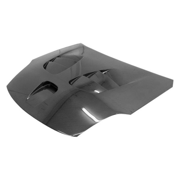 VIS Racing® 03NS3502DFZ-010C - Fuzion Style Carbon Fiber Hood