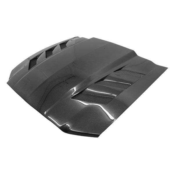 VIS Racing® 13FDMUS2DAMS-010C - AMS Style Carbon Fiber Hood