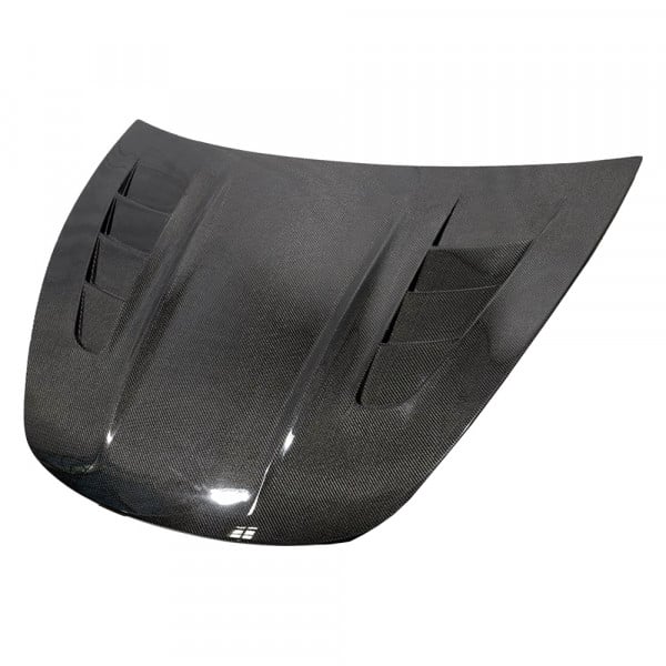 VIS Racing® 17TEMD34DASM-010C - ASM Style Carbon Fiber Hood