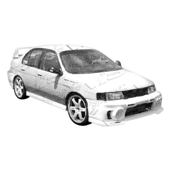 VIS Racing® 91TYTER2DEVO3-001 - Evo 3 Style Fiberglass Front Bumper ...