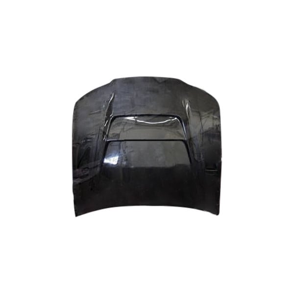 VIS Racing® 95NS2402DDV2-010C - DV 2 Style Carbon Fiber Hood