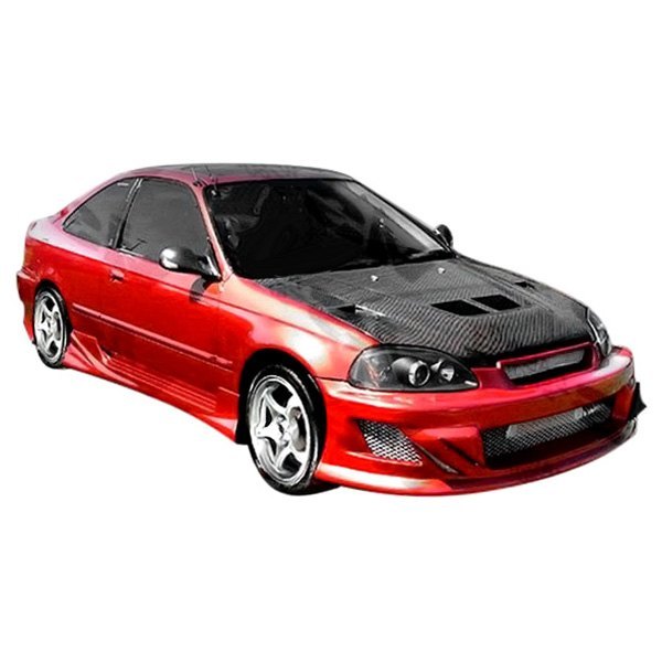 VIS Racing® 99HDCVC2DTNR2-001 - Techno R 2 Style Fiberglass Front ...