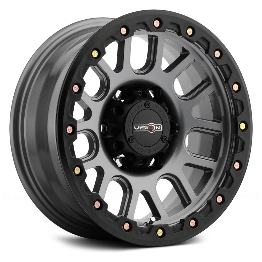 VISION OFF-ROAD® 111 NEMESIS Wheels - Gunmetal Rims