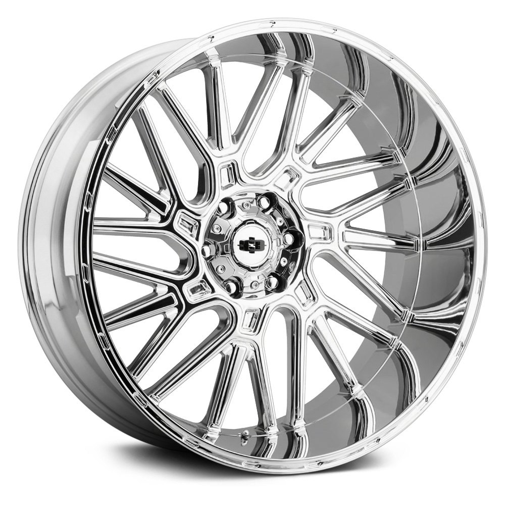 VISION OFF-ROAD® 404 BRAWL Wheels - Chrome Rims