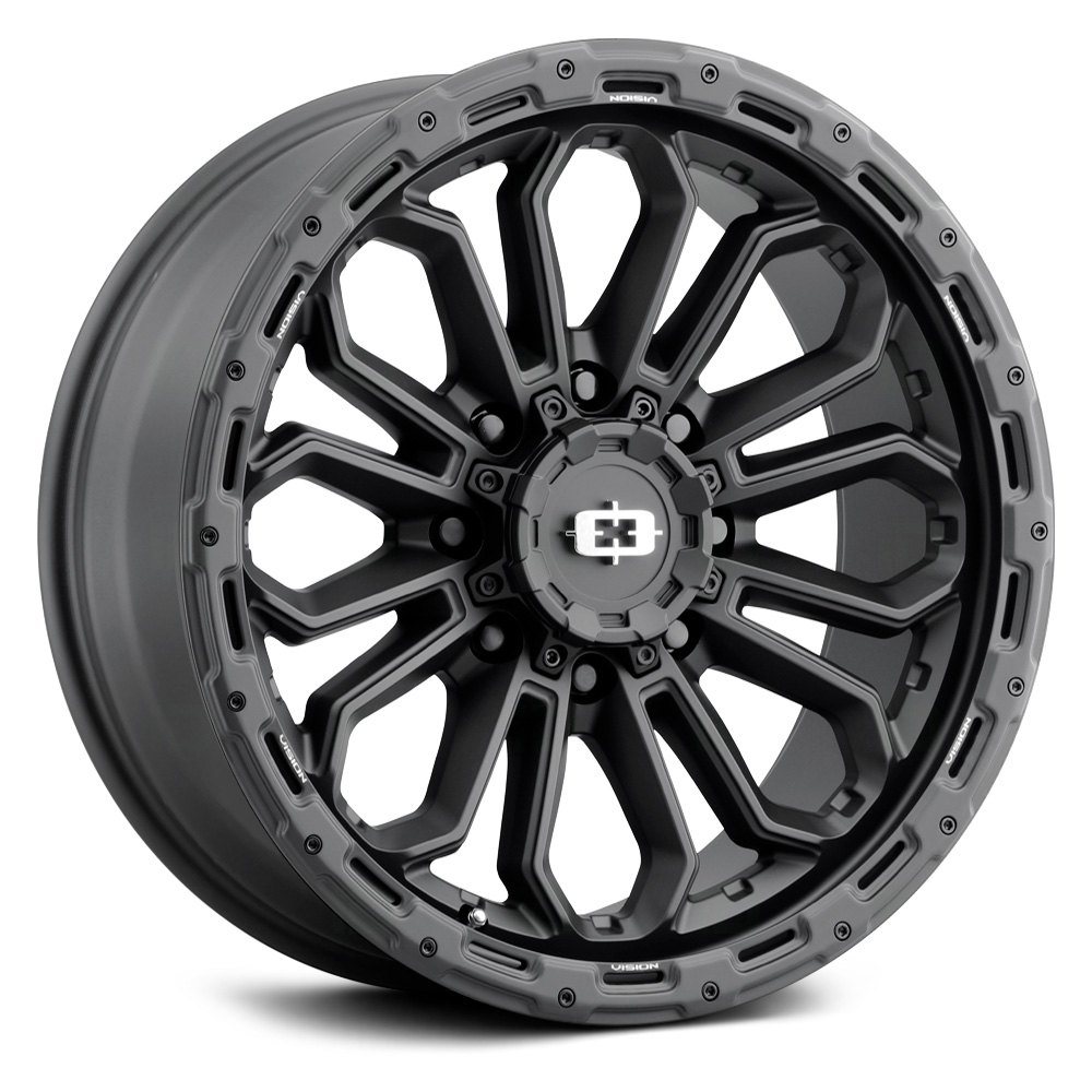 VISION OFF-ROAD® 405 KORUPT 8 Wheels - Satin Black Rims