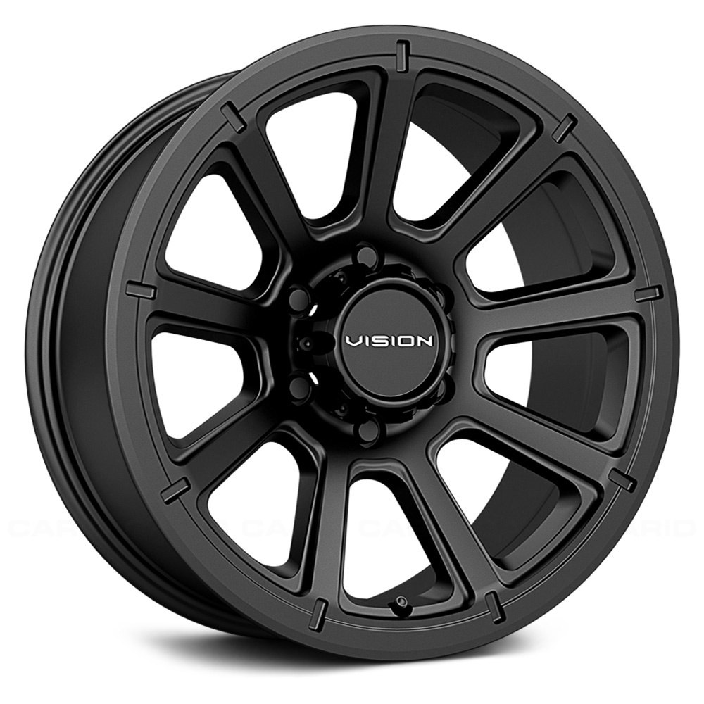 VISION OFF-ROAD® 353 TURBINE Wheels - Matte Black Rims