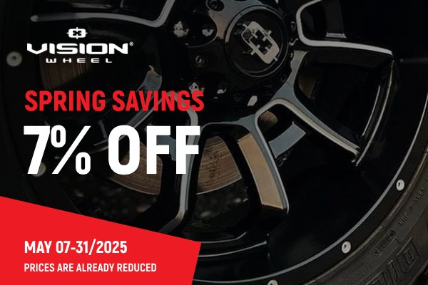 VISION® 55 RALLY Wheels - Silver Rims