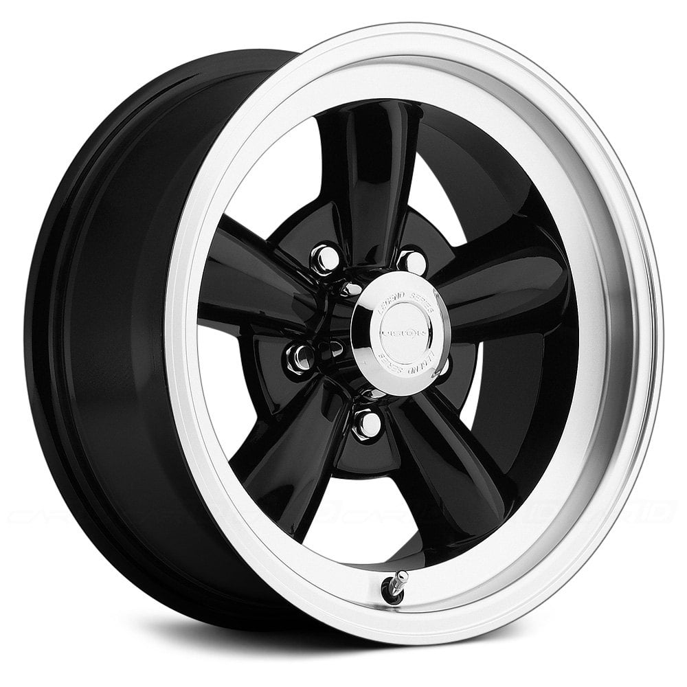 VISION® 141 LEGEND 5 Wheels - Gloss Black with Machined Lip Rims