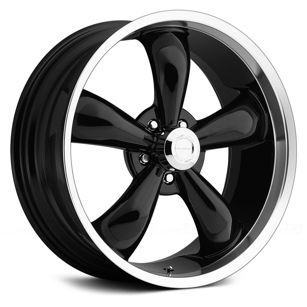 VISION® 142 LEGEND 5 Wheels - Gloss Black with Machined Lip Rims