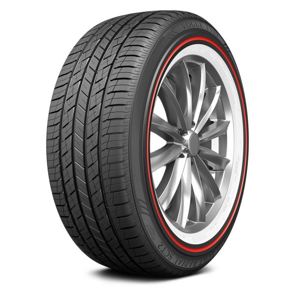 VOGUE® CUSTOM BUILT RADIAL SCT2 RED STRIPE Tires