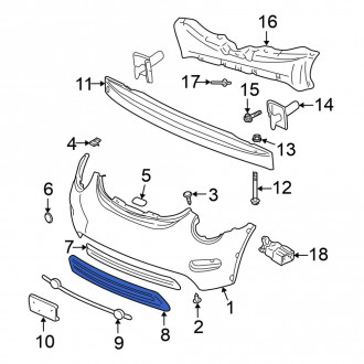 Volkswagen Beetle Replacement Bumper Spoilers & Valances — CARiD.com