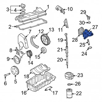Volkswagen Jetta OEM Engine Parts - Rebuild Kits, Pistons | CARiD