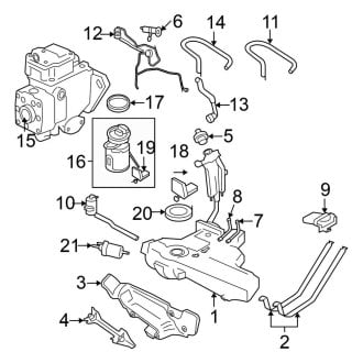 2002 Volkswagen Beetle OEM Fuel System Parts - Pumps, Lines | CARiD