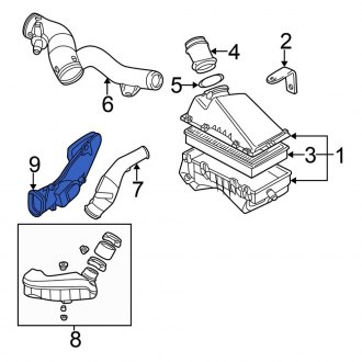 Volkswagen OEM Air Intake Parts | Filters, Manifolds — CARiD.com