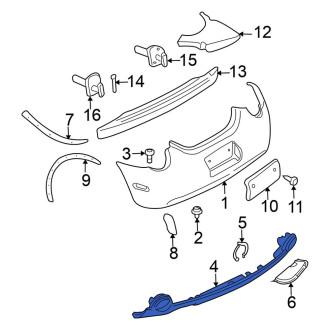 Volkswagen Beetle Replacement Bumper Spoilers & Valances — CARiD.com