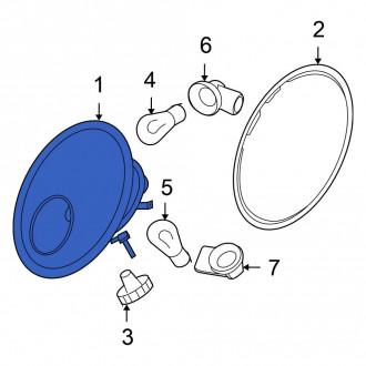 Volkswagen Beetle OEM Lighting | Headlights, Fog & Tail Lights — CARiD.com