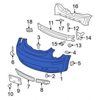Volkswagen Beetle OEM Bumpers | Genuine Front & Rear Bumpers — CARiD.com
