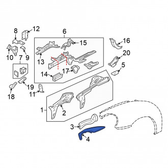 Volkswagen Beetle OEM Fenders | Factory Front & Rear Fenders — CARiD.com