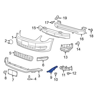 Volkswagen Beetle OEM Bumpers - Genuine Front & Rear Bumpers | CARiD