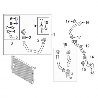 Volkswagen ID.4 OEM Engine Cooling Parts | Radiators, Fans — CARiD.com