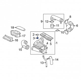 Volkswagen Jetta OEM Air Intake Parts | Filters, Manifolds — CARiD.com