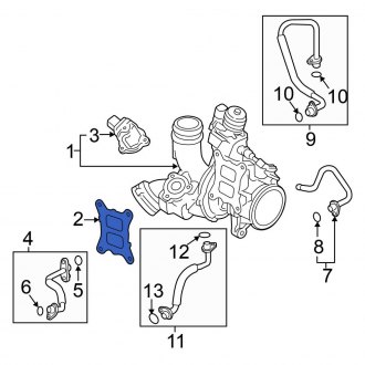 Volkswagen Jetta OEM Exhaust Parts | Systems, Tips, Pipes — CARiD.com