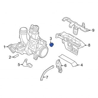 Volkswagen Tiguan OEM Exhaust Parts | Systems, Tips, Pipes — CARiD.com