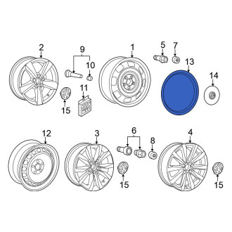 Car & Truck Wheel Trim Rings - 16 Inch, 15 Inch, 14 Inch | CARiD