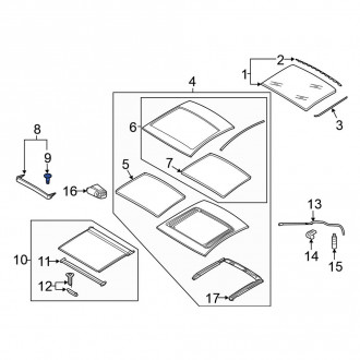 Volkswagen Beetle OEM Roofs & Parts | Panels, Drip Rails — CARiD.com