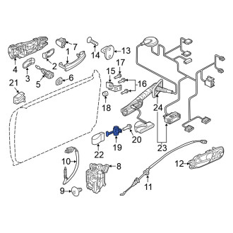 Volkswagen Beetle Door Hinges, Pin & Bushing Kits – CARiD.com