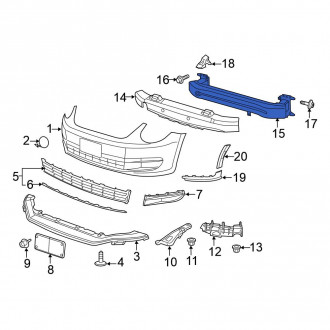 Volkswagen Beetle OEM Bumpers | Genuine Front & Rear Bumpers — CARiD.com