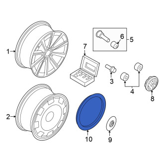Volkswagen Hub Caps, Wheel Covers & Wheel Skins | CARiD