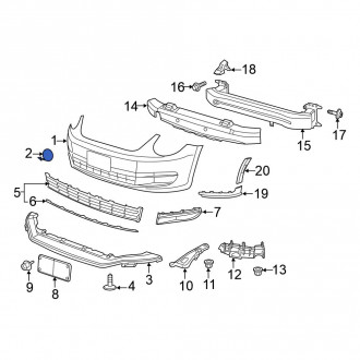 Volkswagen OEM Exterior & Body Parts | Bumpers, Running Boards — CARiD.com