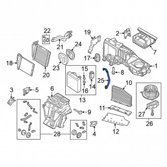 Volkswagen Rabbit OEM A/C & Heating Parts | Systems, Compressors ...