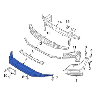 Volkswagen Arteon OEM Bumpers | Genuine Front & Rear Bumpers — CARiD.com