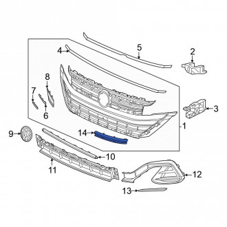 Volkswagen Arteon Grille Frames & Moldings — CARiD.com