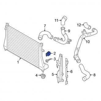 Volkswagen Taos Intercoolers | Air To Water, Front Mount — CARiD.com