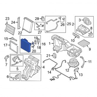 Volkswagen Arteon A/C Evaporators & Components | Drains, Cores — CARiD.com