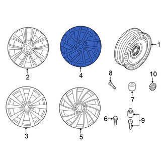 Volkswagen OE™ Factory Wheels - CARiD.com